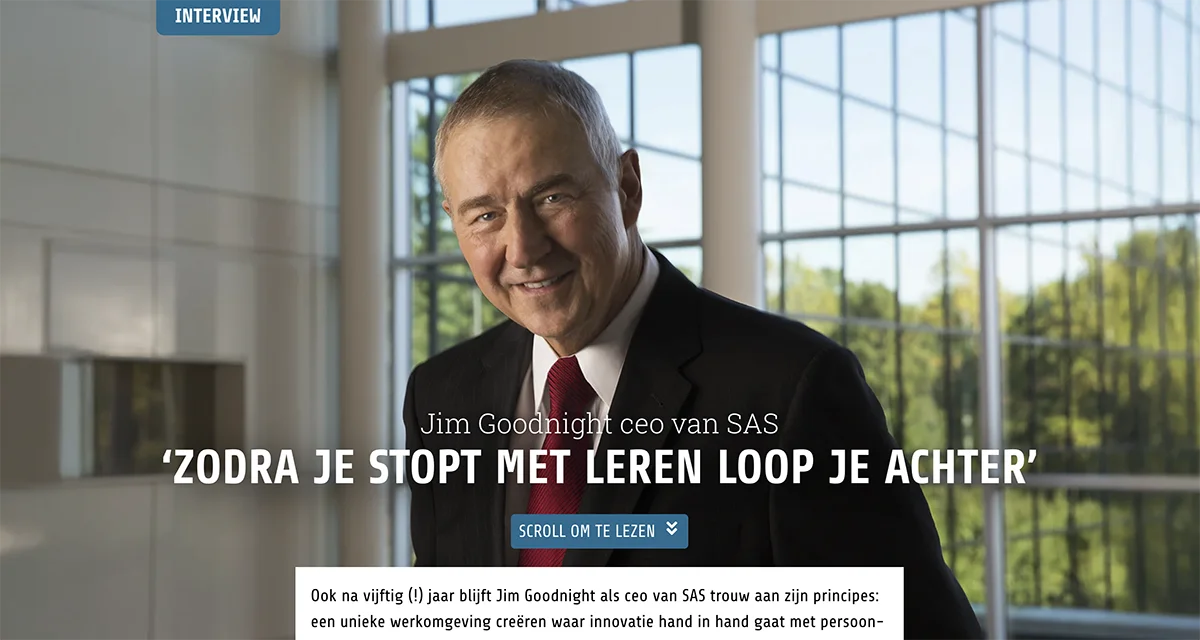 Computable Career Guide - Interview SAS ceo Jim Goodnight
