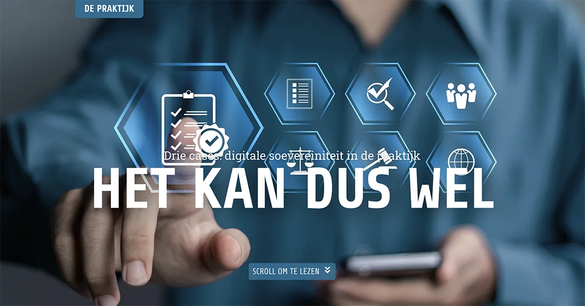 Computable - Drie cases: digitale soevereiniteit in de praktijk